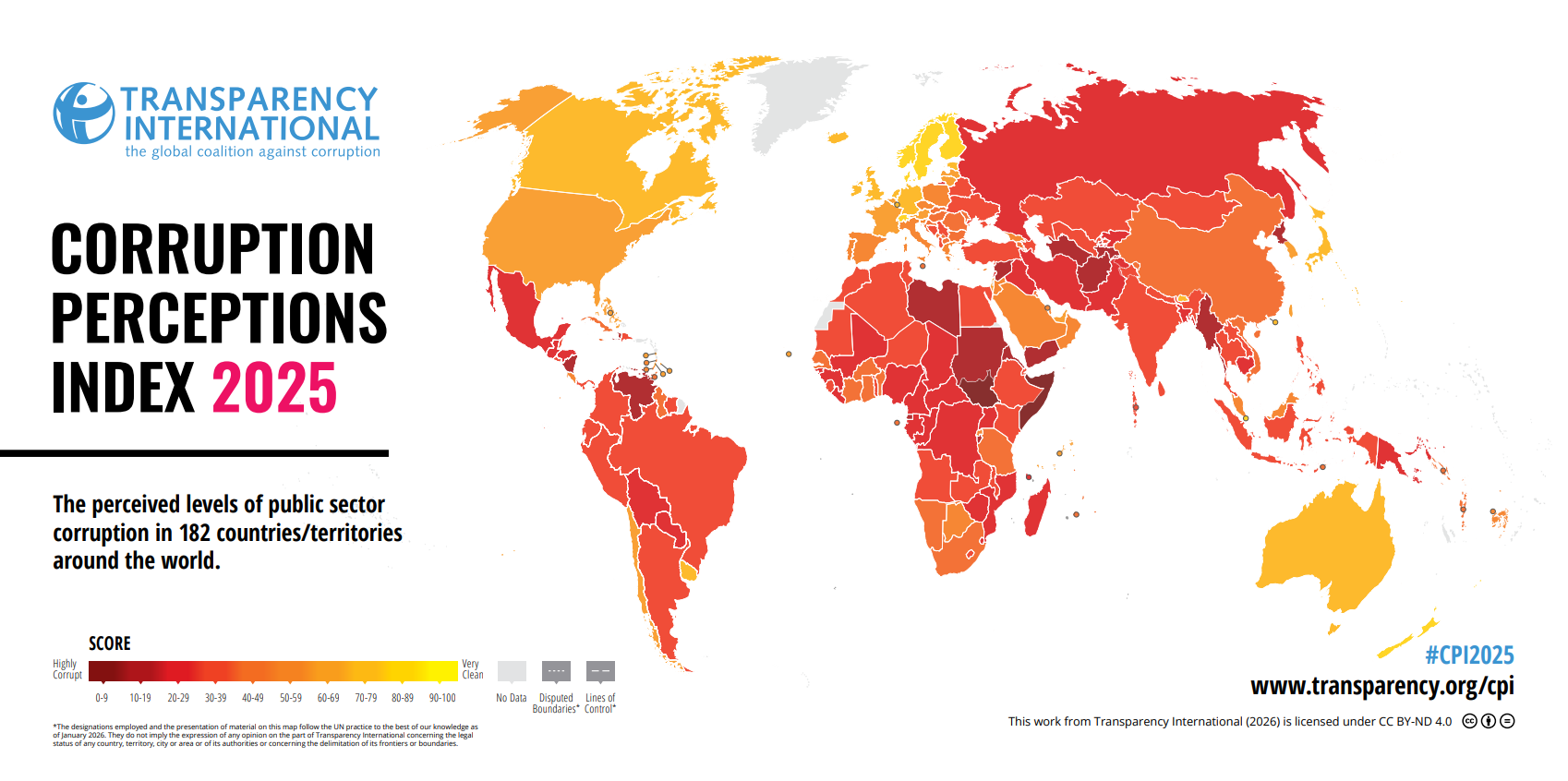 2025 Corruption Perceptions Index released – Bribery Prevention Network